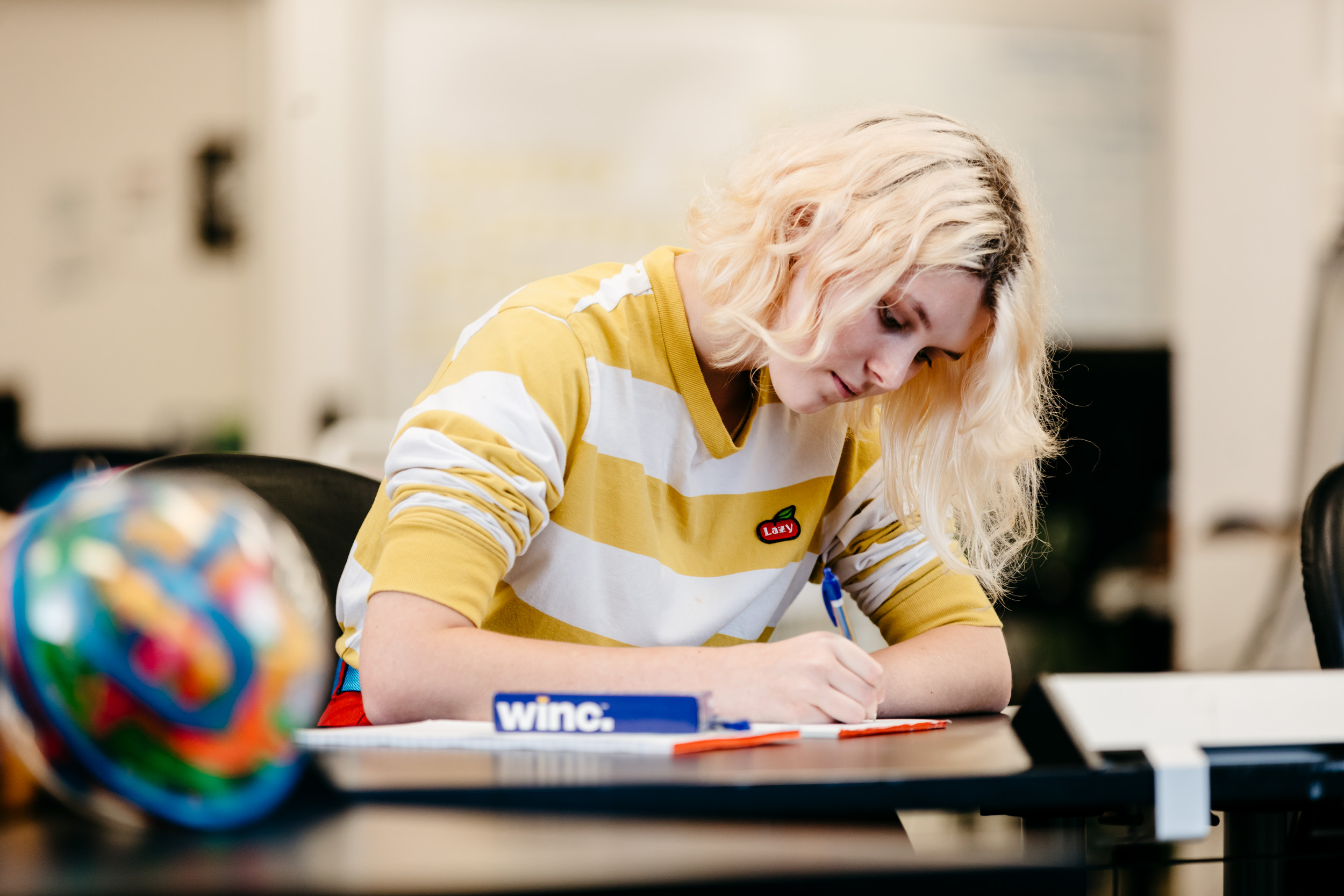Teenager being creative | State Library of Queensland