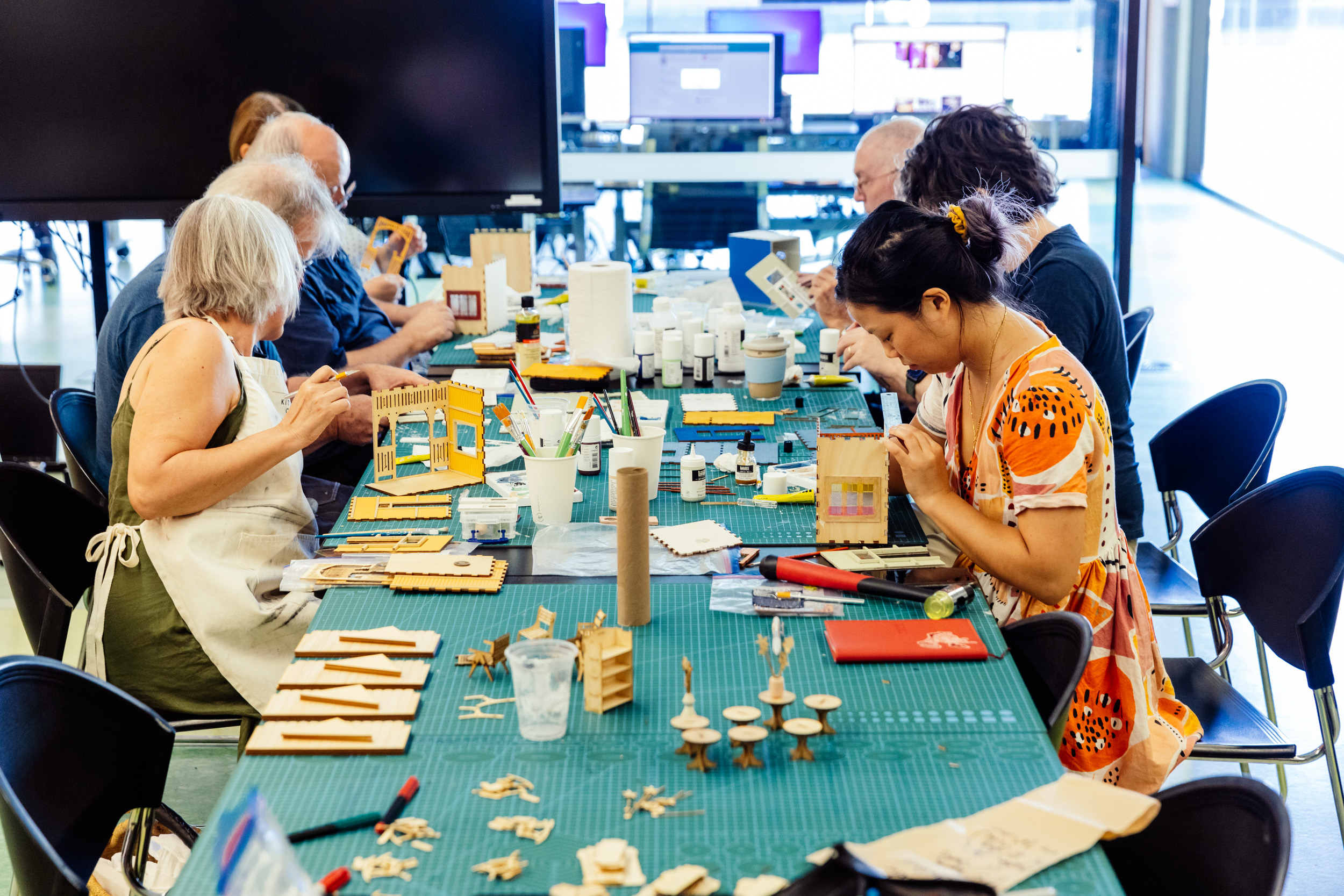 Architecture in miniature using the collection | State Library Of ...