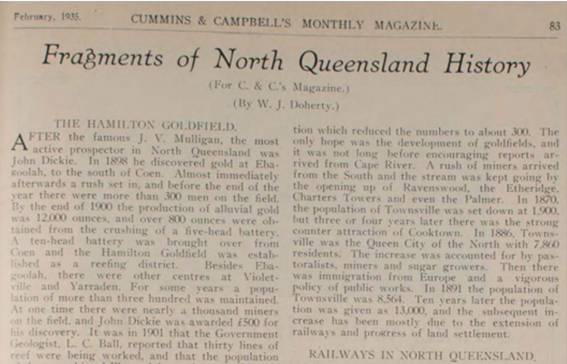 Explore Queensland history in journals and magazines | State Library Of ...