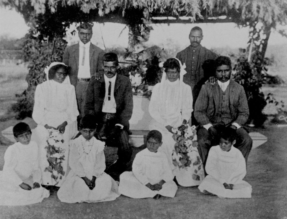 Double wedding at Barambah Aboriginal Settlement, 17 May 1912 | State ...