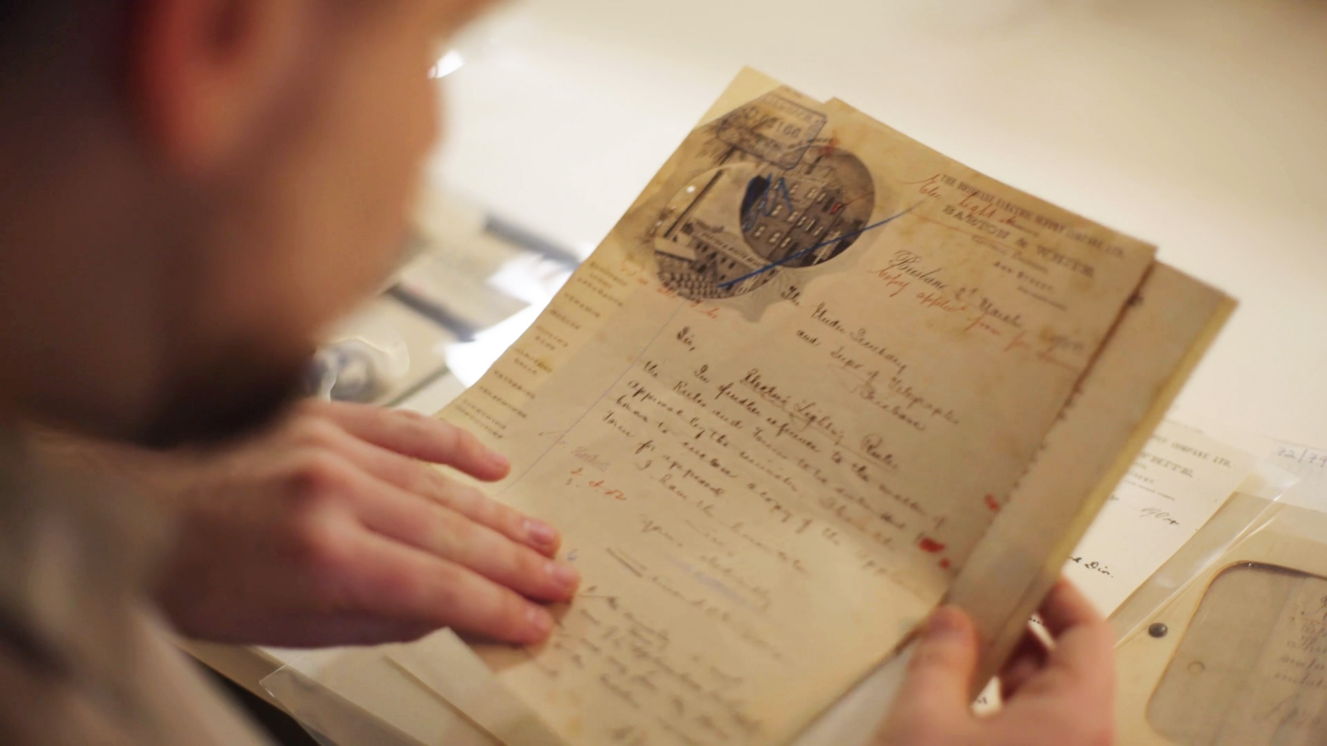 2021 John Oxley Library Fellow, Dr Henry Reece researching. | State ...