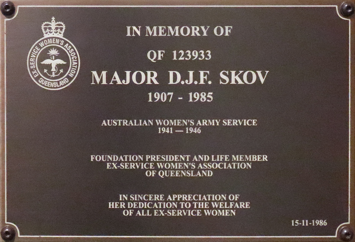 Sharing Stories of Service: Major Dorathea Jane Skov | State Library Of ...