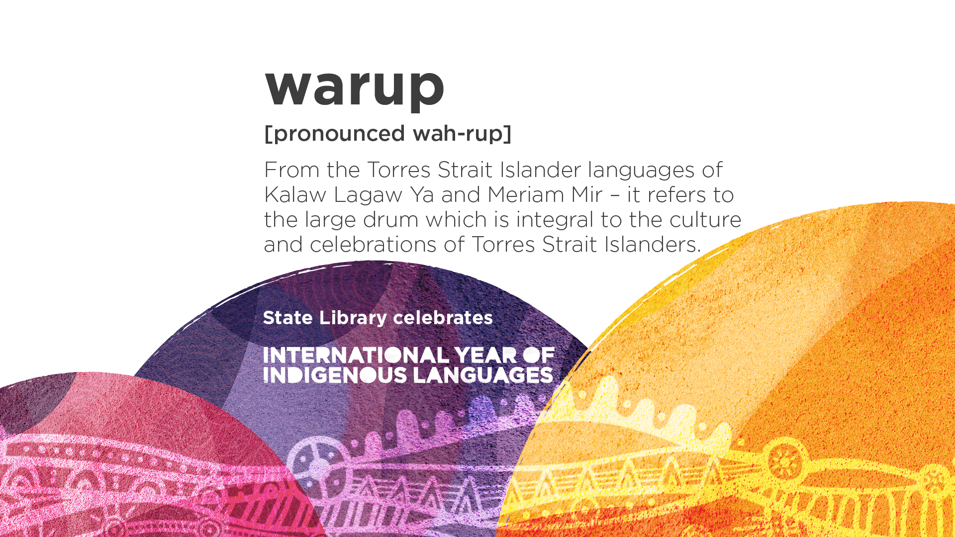 2019 International Year of Indigenous Languages: Word of the Week ...