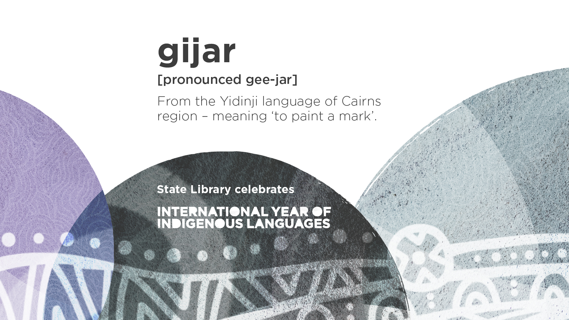 2019 International Year of Indigenous Languages Word of the Week: Week ...