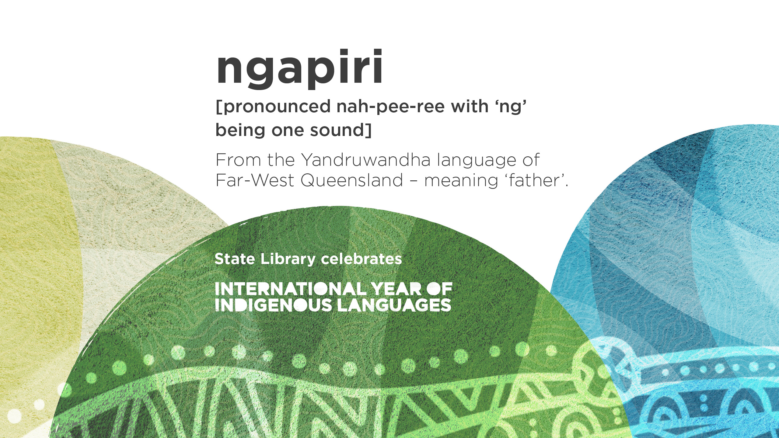 2019 International Year of Indigenous Languages: Word of the Week ...