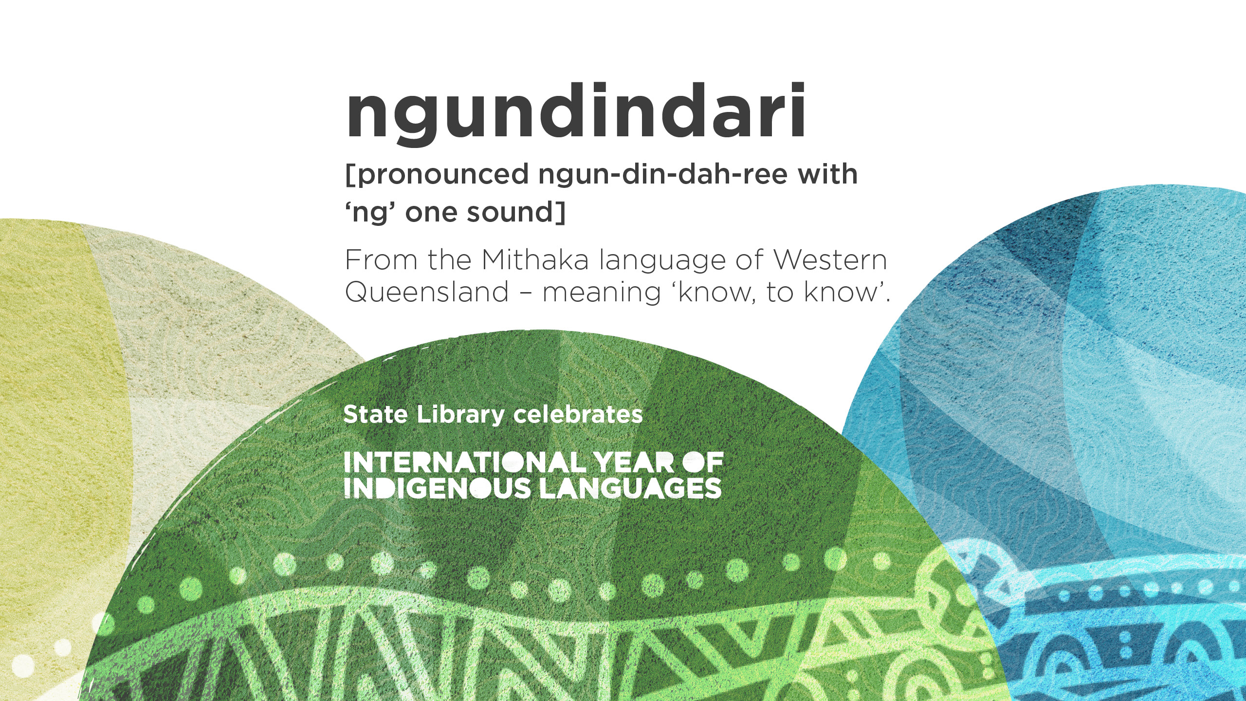 2019 International Year of Indigenous Languages: Word of the Week ...
