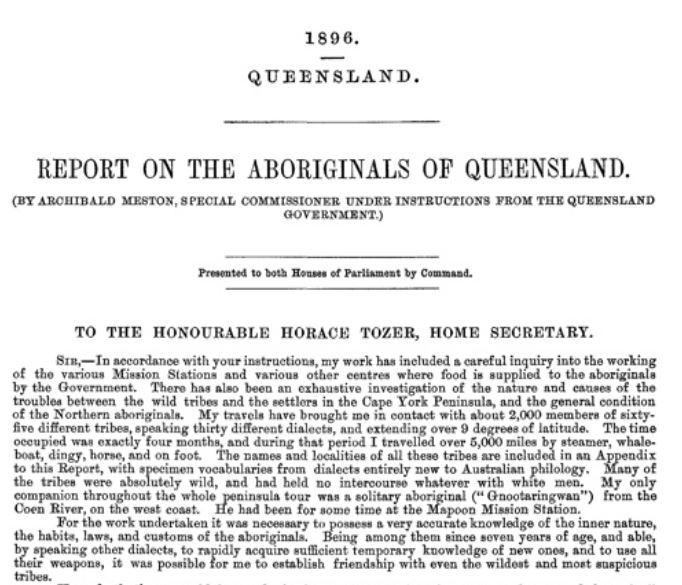 Archibald Meston Papers OM64-17 | State Library Of Queensland
