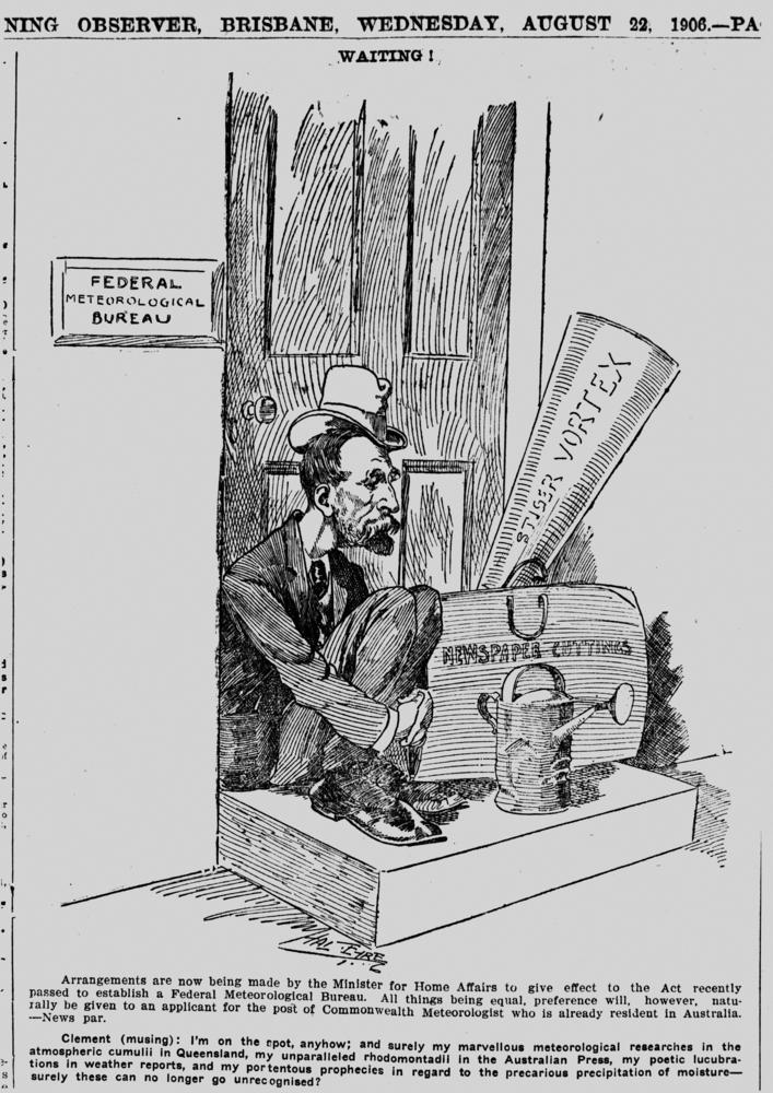 'Inclement' Wragge : pioneer weather forecaster | State Library Of ...