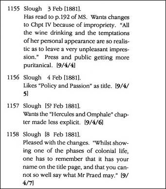 DIGITISED @ SLQ - INDEX TO ROSA PRAED COLLECTION | State Library Of ...