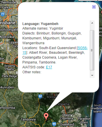 Indigenous Languages Map of Queensland | State Library Of Queensland