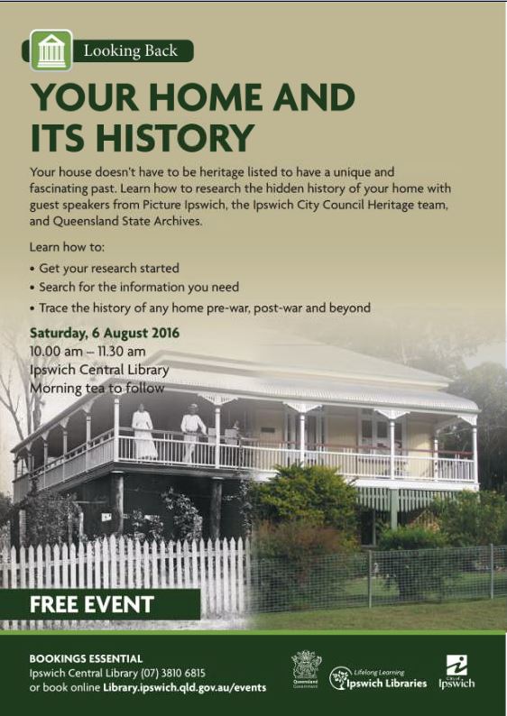 Looking Back: Your home and its history (Ipswich Libraries) | State ...