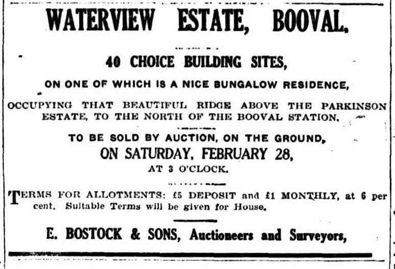 Waterview Estate, North Booval, 1920 (Map of the Week) | State Library ...