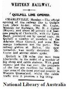 Quilpie celebrates 100 years | State Library Of Queensland