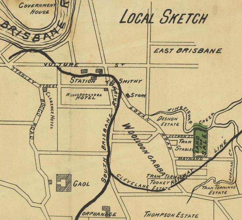 Cremorne Estate, [Woolloongabba], 1888 (Map of the Week) | State ...