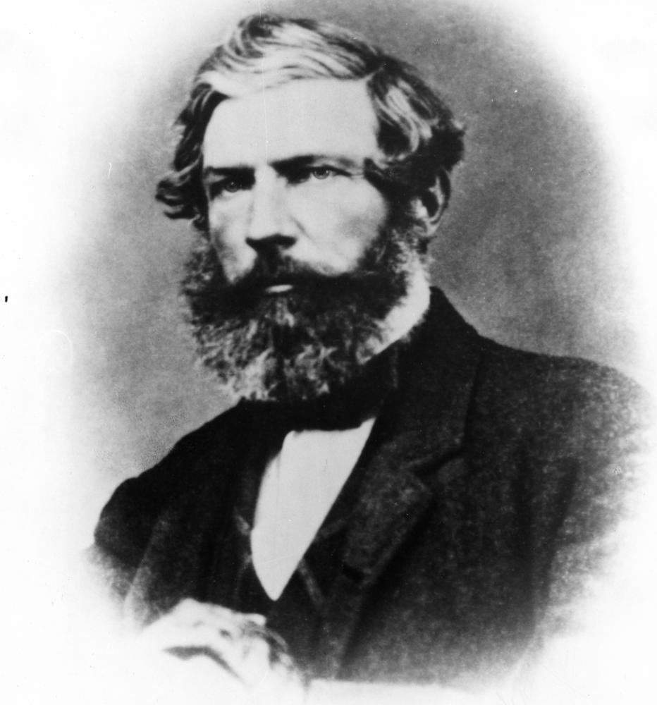 Charles Archer and the squatters chair | State Library Of Queensland