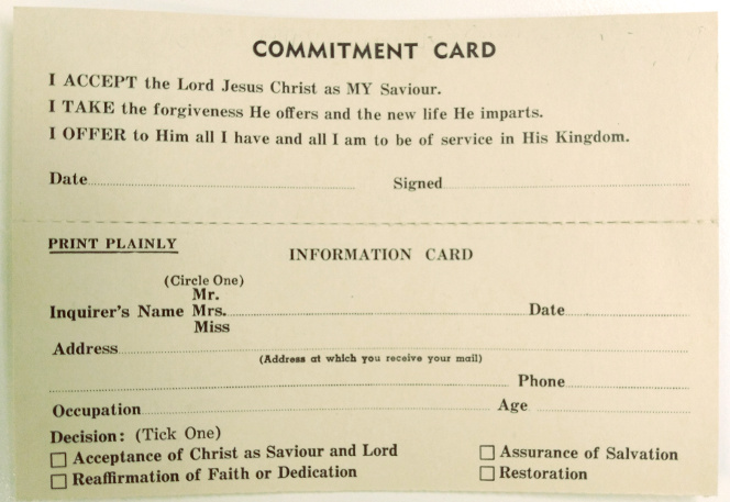 Crusades : Billy Graham in Brisbane 1959 and 1968 | State Library Of ...