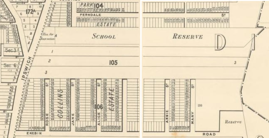 Collins Estate, [Annerley], 1887 (Map of the Week) | State Library Of ...