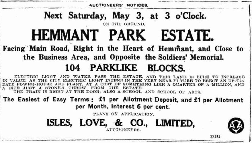 Hemmant Park Estate, Hemmant, 1924 (Map of the Week) | State Library of ...