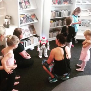 Monty the Robot Visits Redland Libraries | State Library Of Queensland
