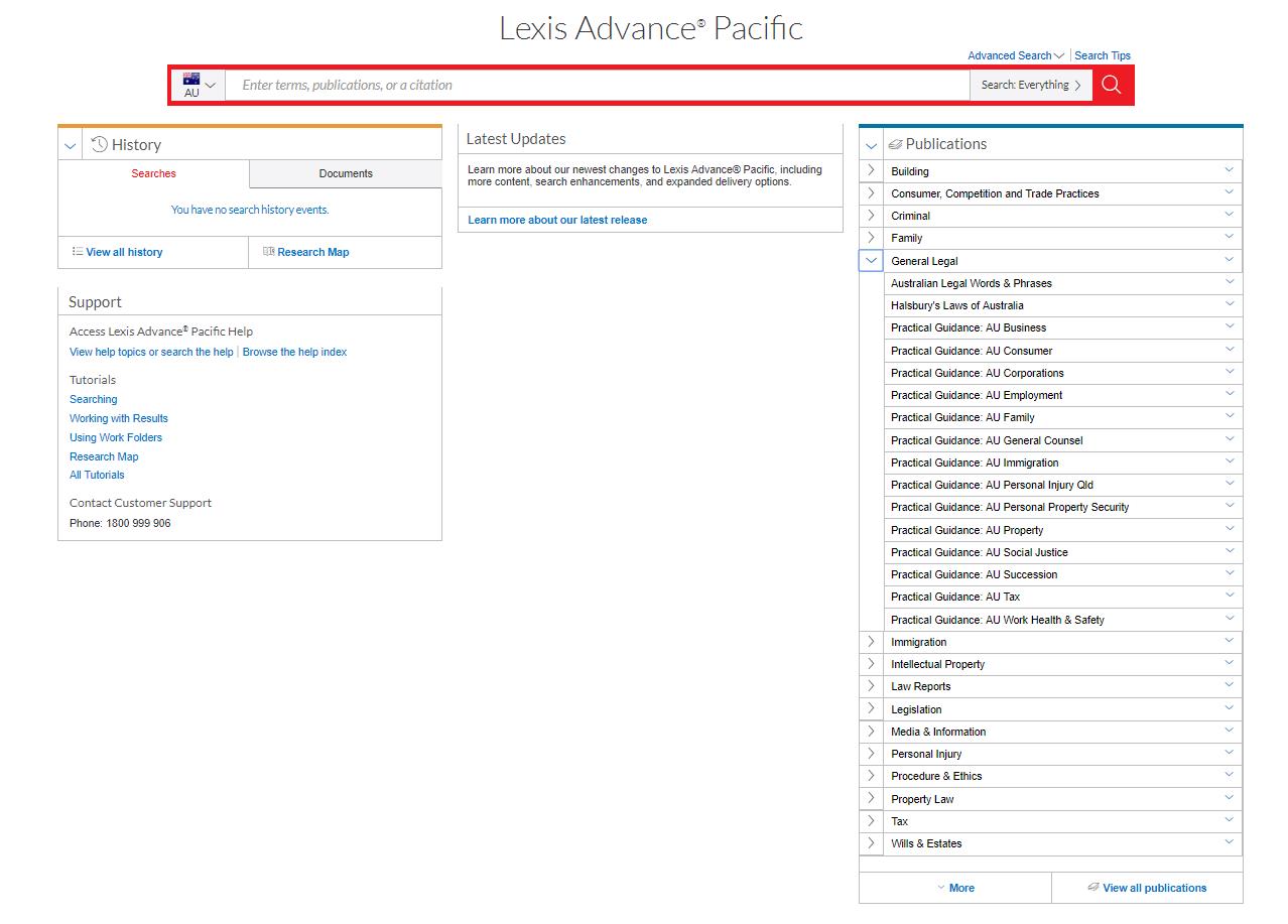 Lexis Advance – Law Database | State Library Of Queensland