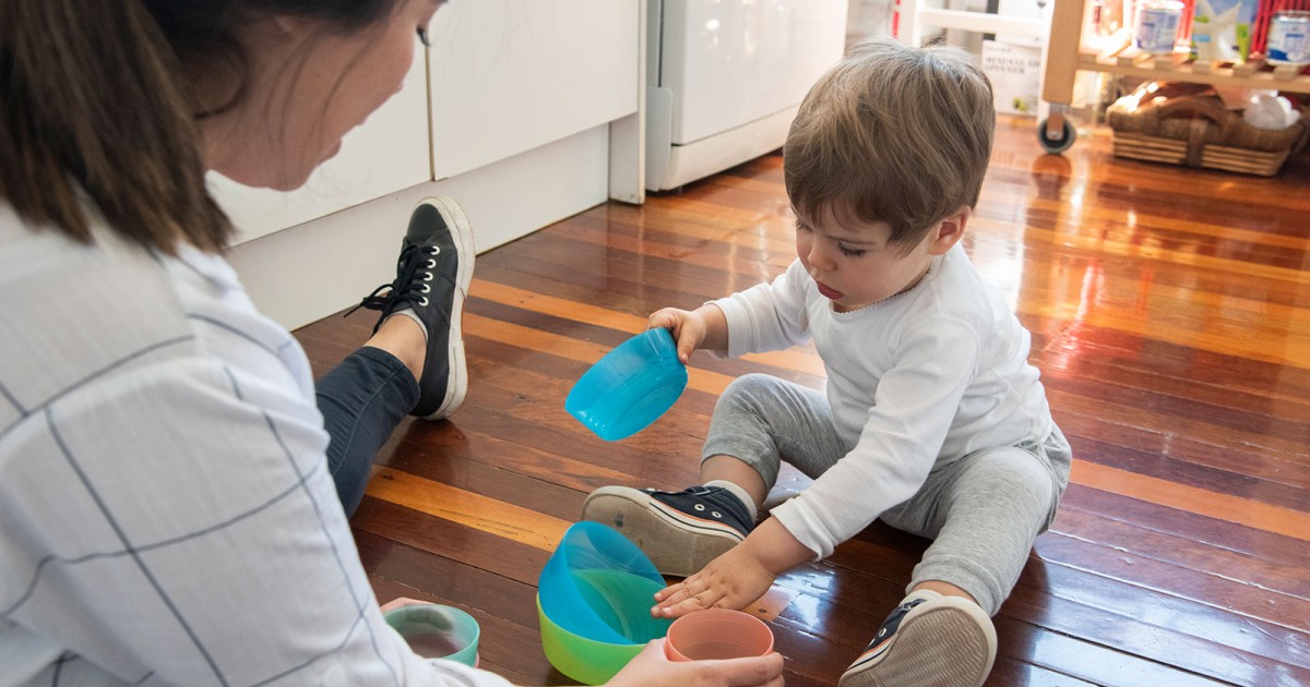 Using plastic cups to talk and play | First 5 Forever | State Library ...