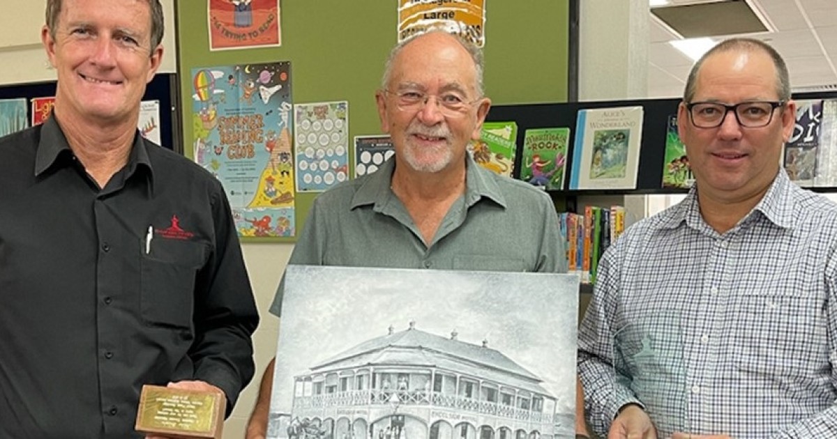 Charters Towers Archivist Michael Brumby retires | State Library Of ...