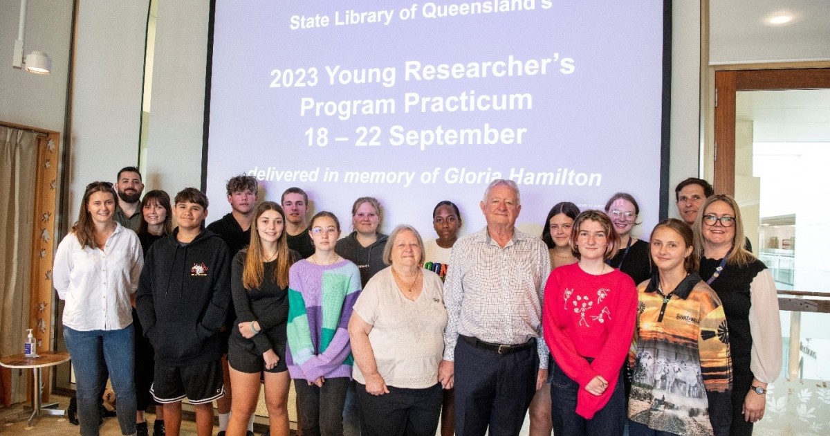 Celebrating the inaugural Young Researchers Program | State Library Of ...