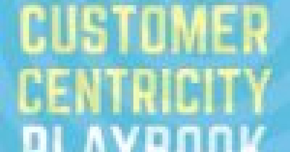 The Customer Centricity Playbook : Implement a Winning Strategy Driven ...