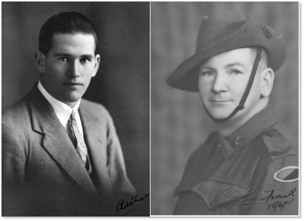 Frank and Alex Dearden, 2/10th Field Regiment | Stories | Anzac Square