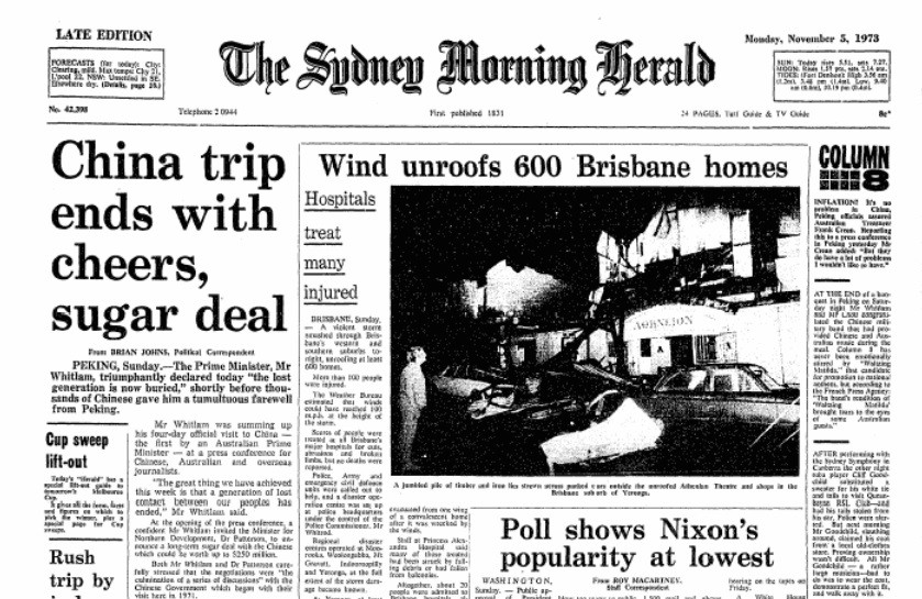 The Sydney Morning Herald Archives | State Library Of Queensland