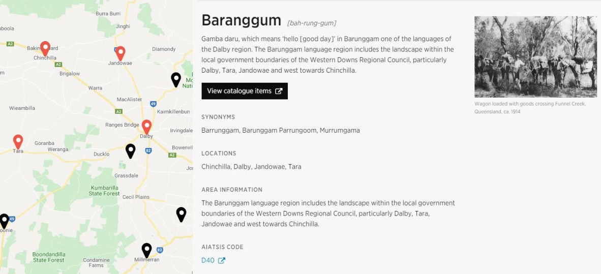 Aboriginal and Torres Strait Islander Languages Map. | State Library Of ...