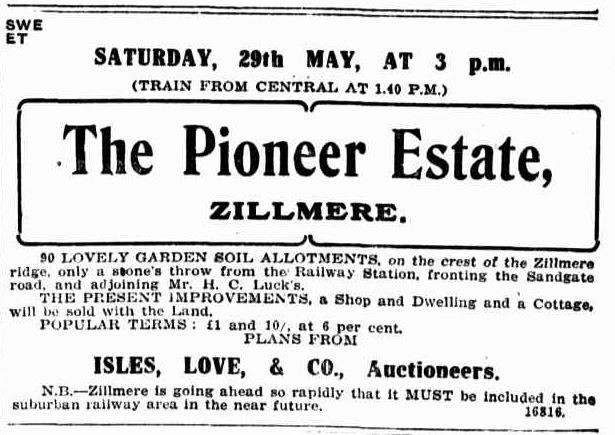Pioneer Estate, Zillmere, 1920 (Map of the Week) | State Library Of ...