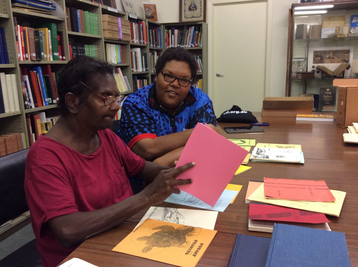 Lutheran Archive language books from Hope Vale, Bloomfield River State ...
