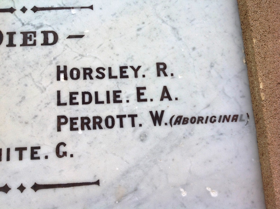 William Perrott, Herberton War Memorial | State Library Of Queensland