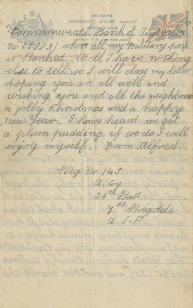 Private Alfred Powell Papers Digitised @ SLQ | State Library Of Queensland