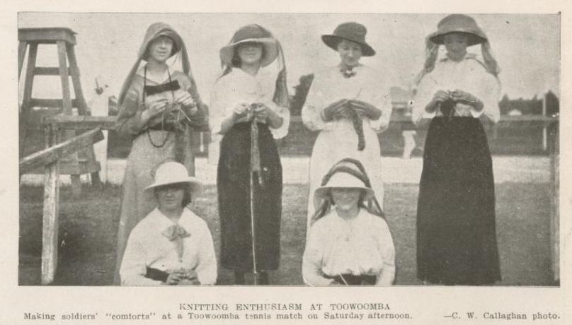 Your Country Needs Socks - Queensland Soldiers' Sock Fund | State ...