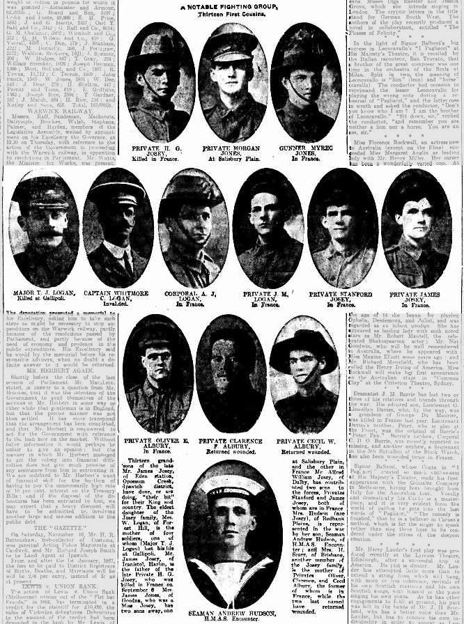 Discovering Anzacs: The Descendants of James Josey | State Library Of ...