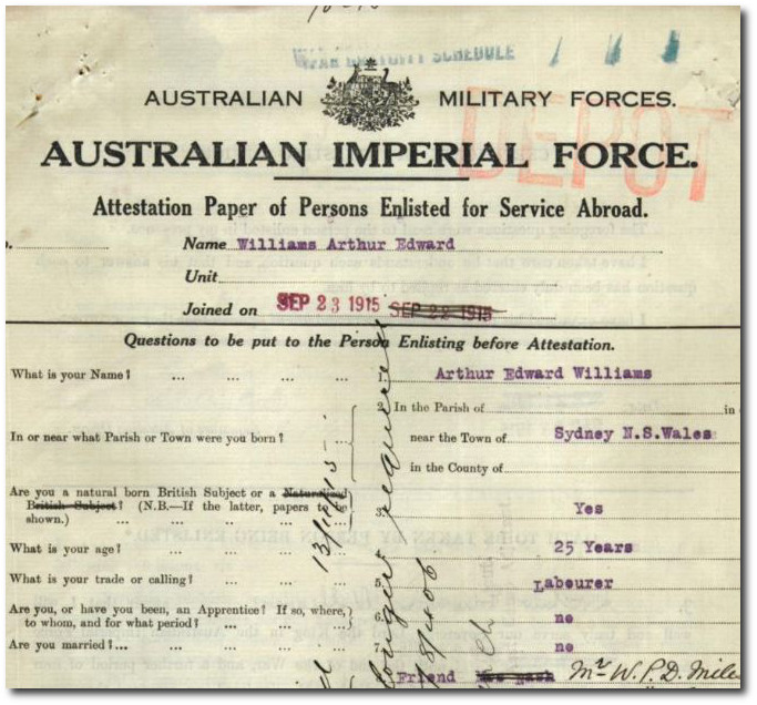 Arthur WILLIAMS #Depot | State Library Of Queensland